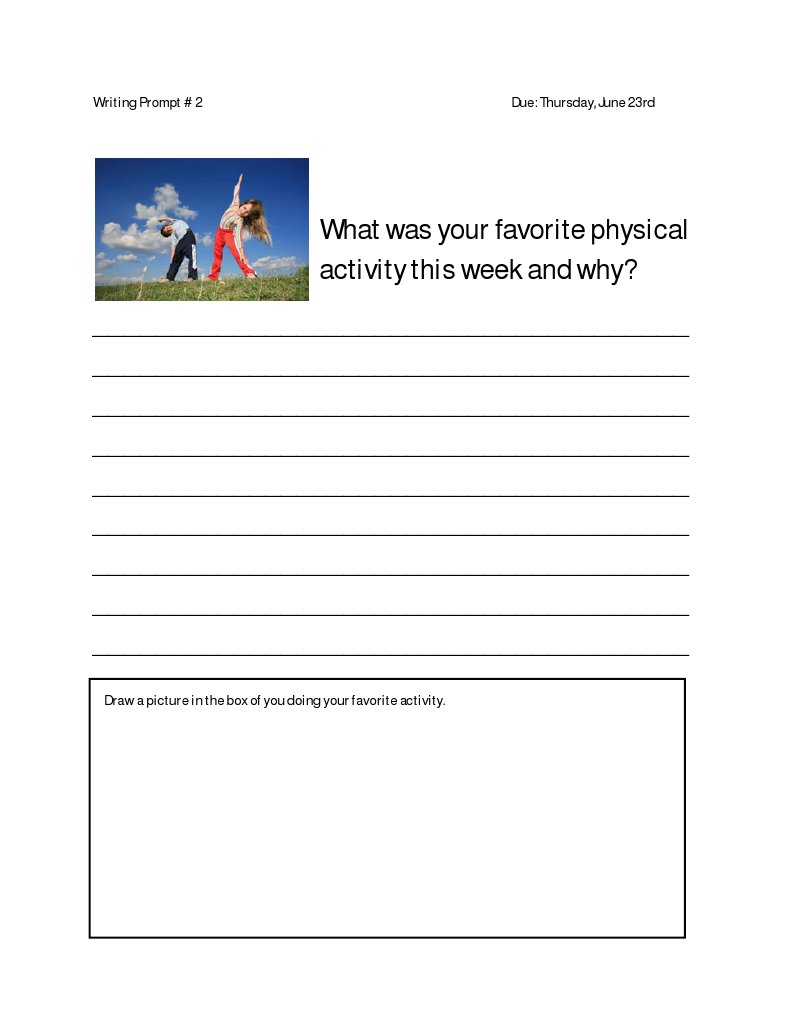 Writing Prompt 2 | PDF