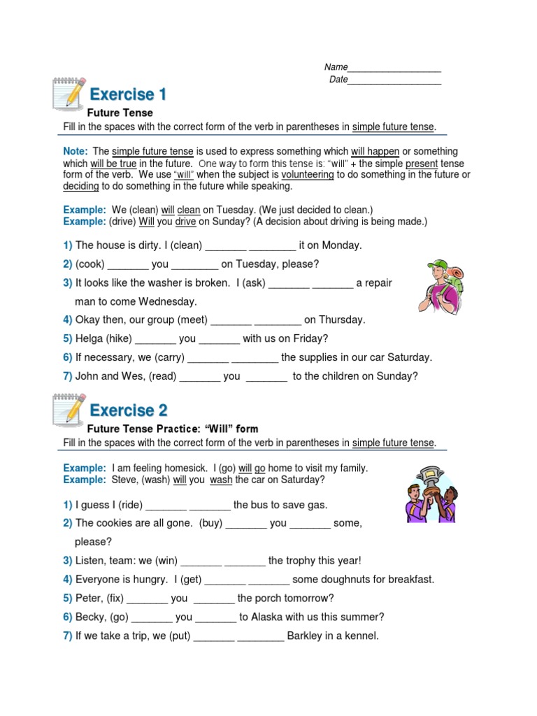 Future Tense | PDF | Verb | Adverb