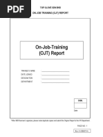 OJT Training Log Sheet Template | PDF