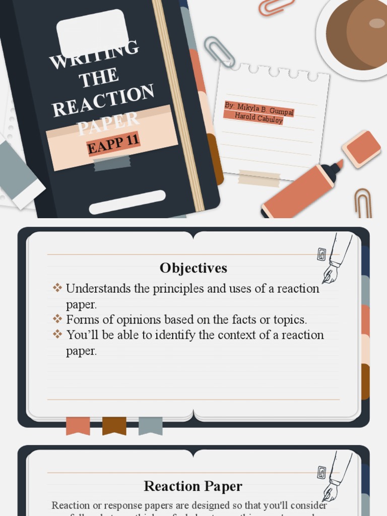 Writing Effective Reaction Papers | PDF | Essays | Thesis