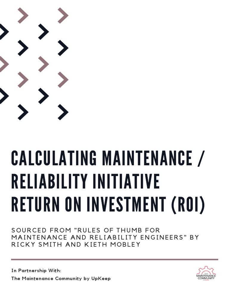 Calculating Maintenance and Reliability | Download Free PDF ...