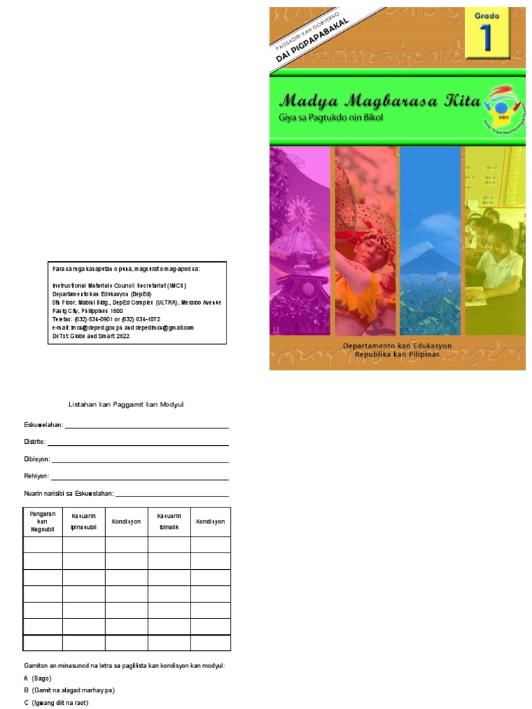 Bikol Ortograpiya 4-21-2012 | PDF