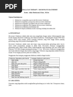 Terapi Short Wave Diathermy (SWD) | PDF