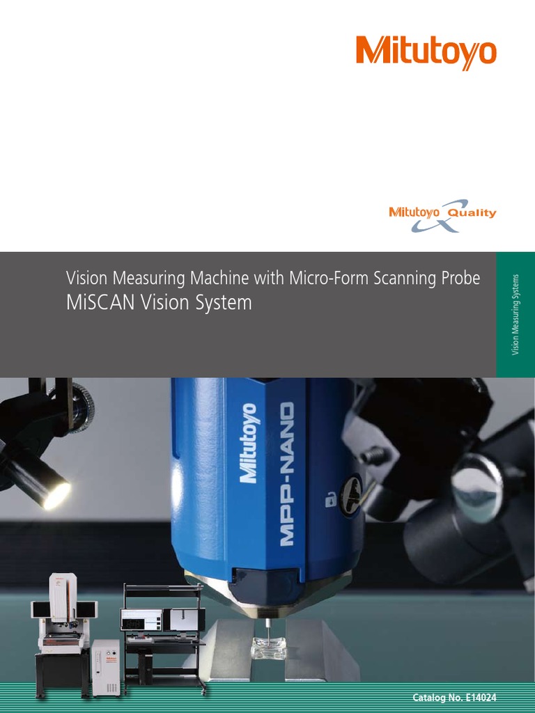 Miscan Vision System: Vision Measuring Machine With Micro-Form Scanning Probe | PDF | Metrology ...