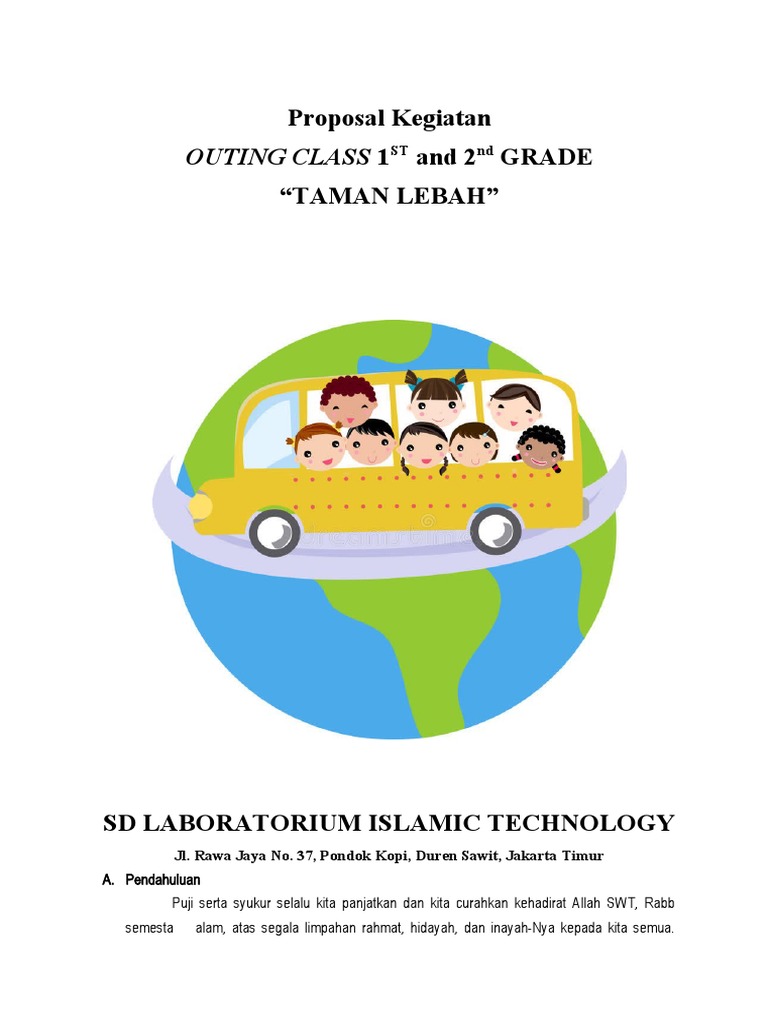 Proposal Outing Class Atau Fieldtrip | PDF