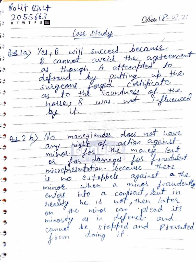 Case Study. Rohit Bisht | PDF