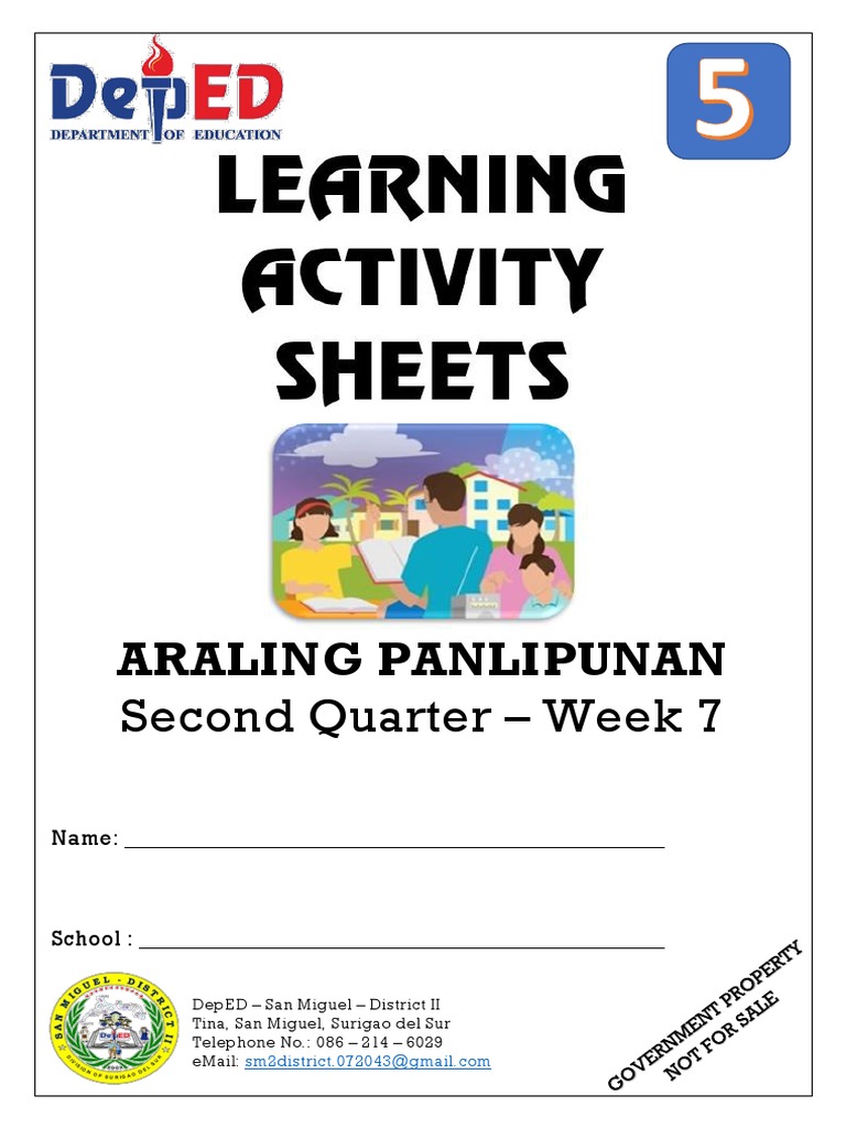Las Ap5 Q2 Week7 Final-Sy-2021-2022 | PDF