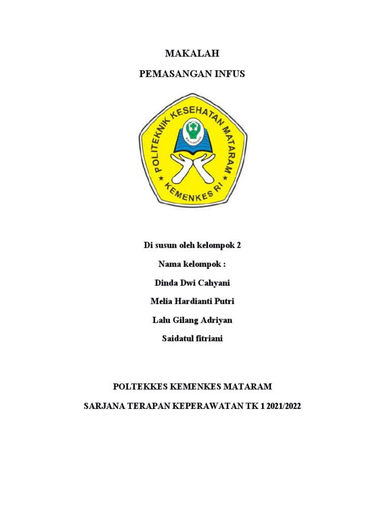 Pemasangan Infus dan Abocath Wings | PDF | Sains & Matematika