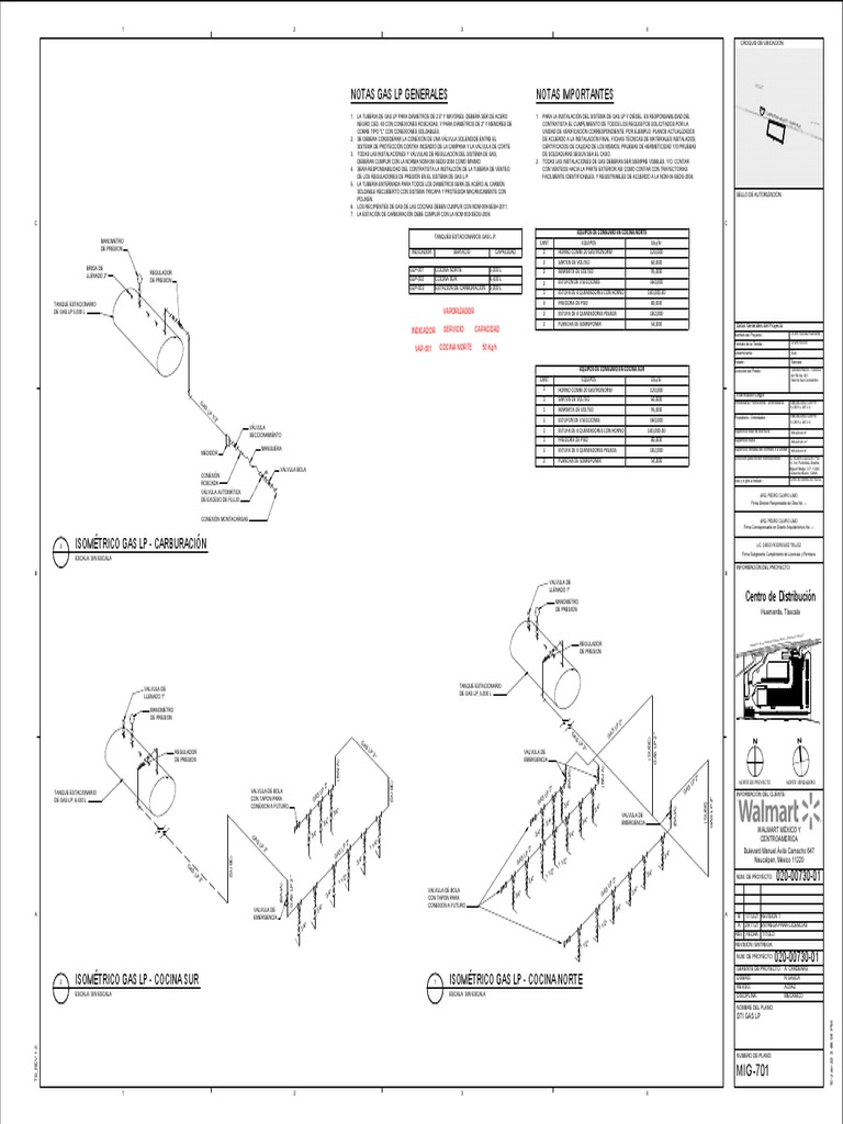 MIG-701 - DTI GAS LP Comentado | PDF | Tubería (transporte de fluidos ...