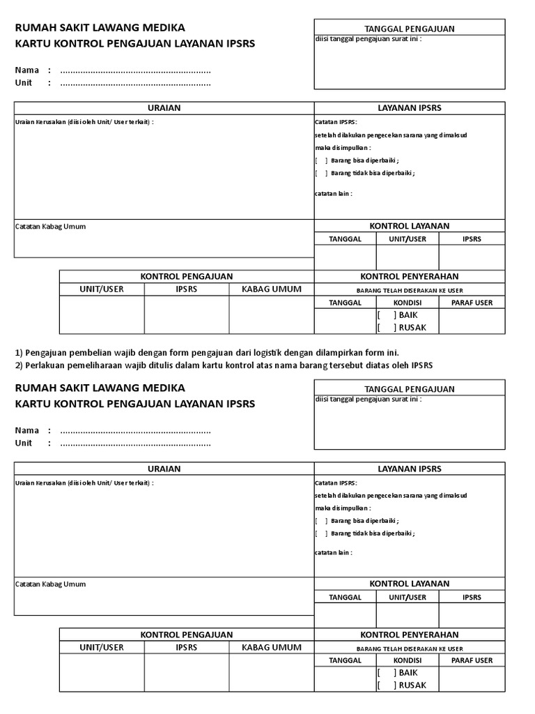 Form Ipsrs | PDF | Teknologi & Rekayasa