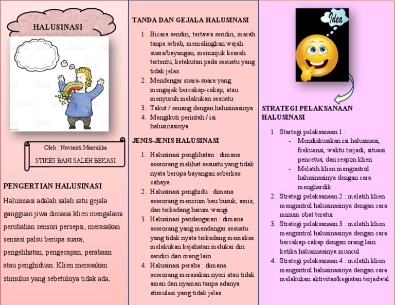 Leaflet Halusinasi | PDF