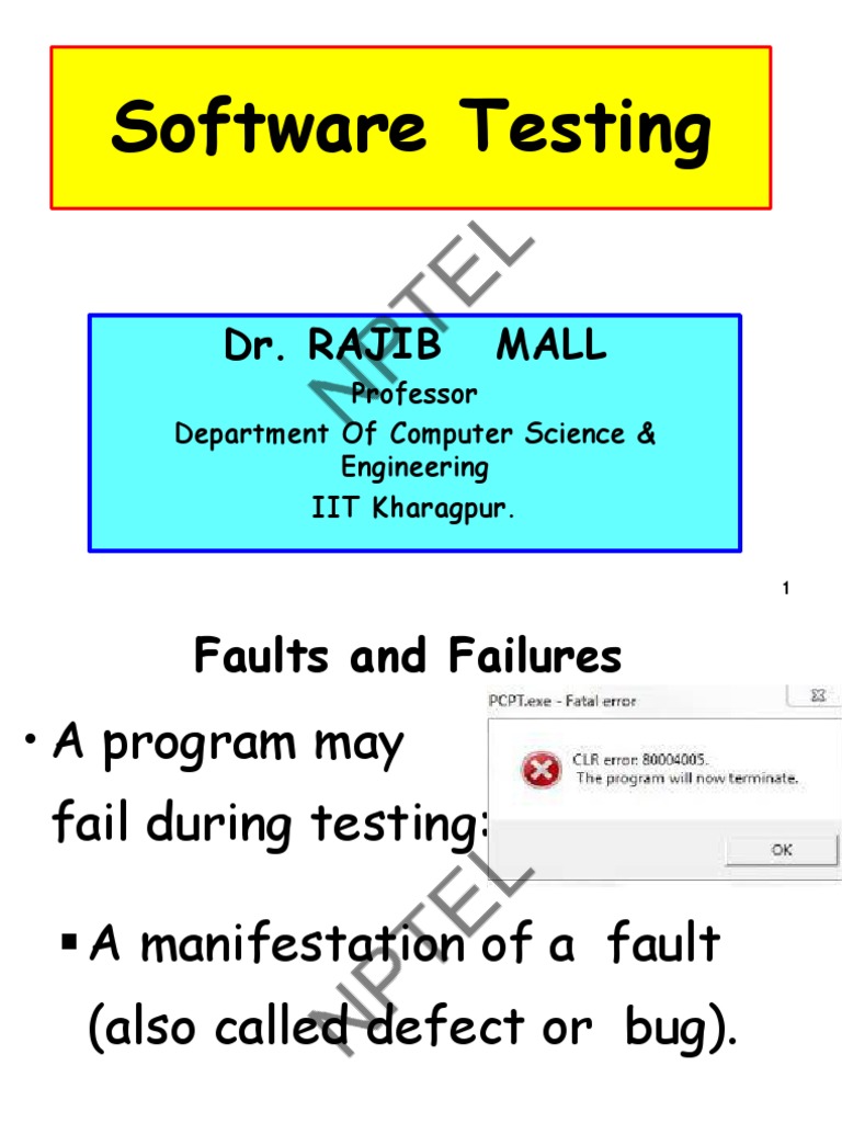Software Testing w1 - Watermark | PDF | Software Testing | Unit Testing