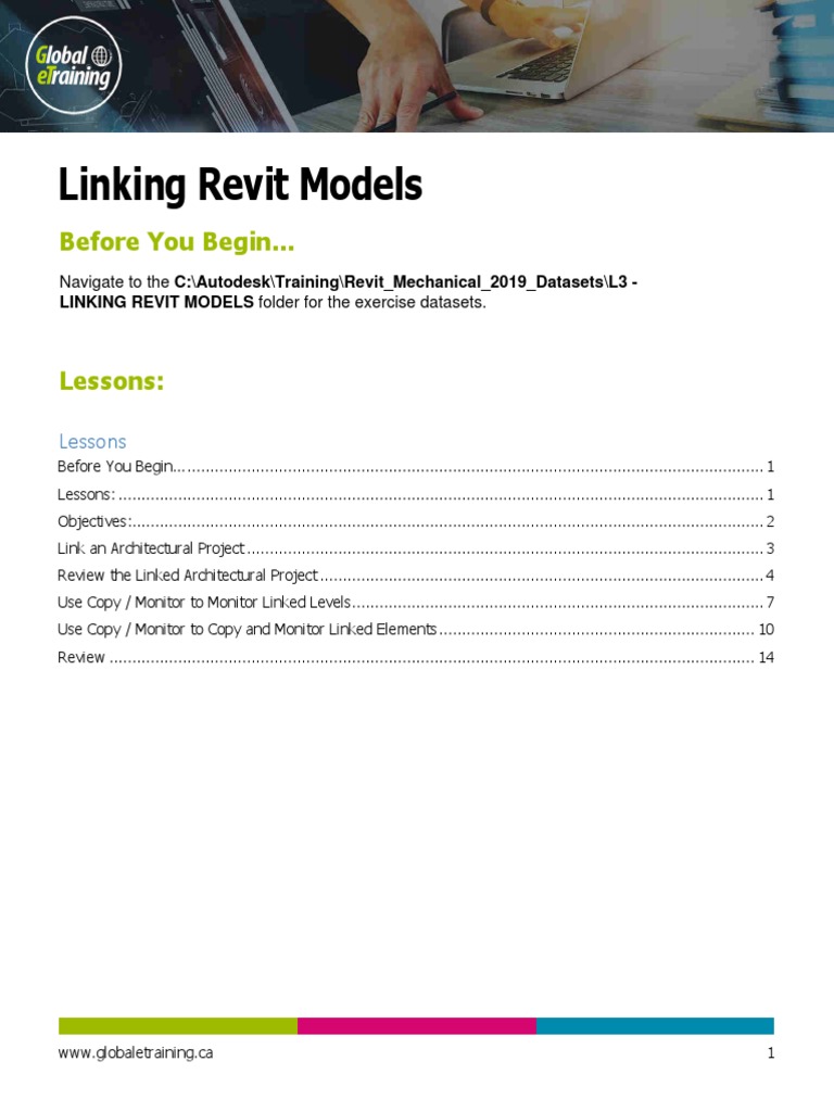 Revit MEP - Let Me Try - LINKING REVIT MODELS | PDF | Autodesk Revit ...