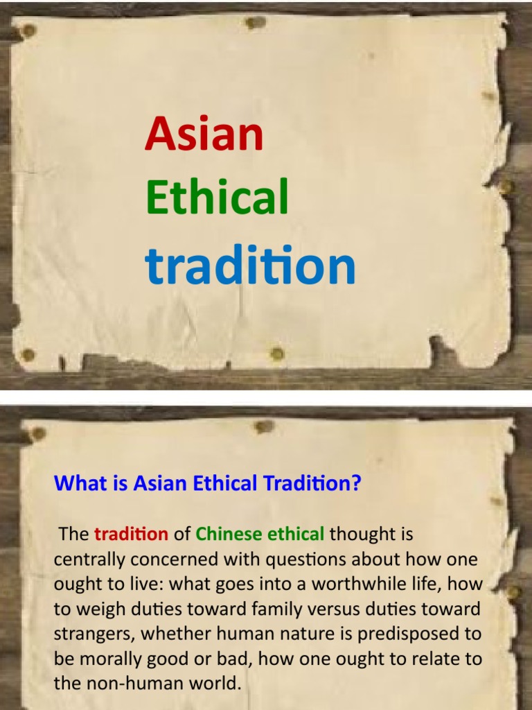 Asian Ethical Traditions Overview | PDF | Religion & Spirituality