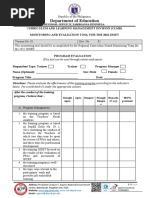 ESAT TEMPLATE 2025 2026 For CNHS Only | PDF | Learning | Goal
