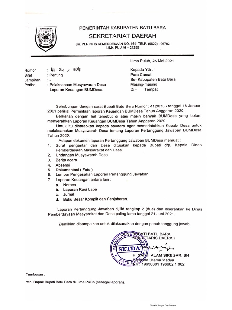 Musdes LPJ Bumdes | PDF