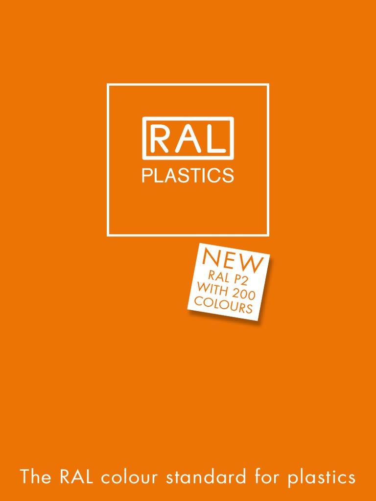 The Ral Colour Standard For Plastics: Ral P2 With 200 Colours | PDF ...