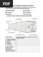 Container Loading Report | PDF | Cargo | Transport
