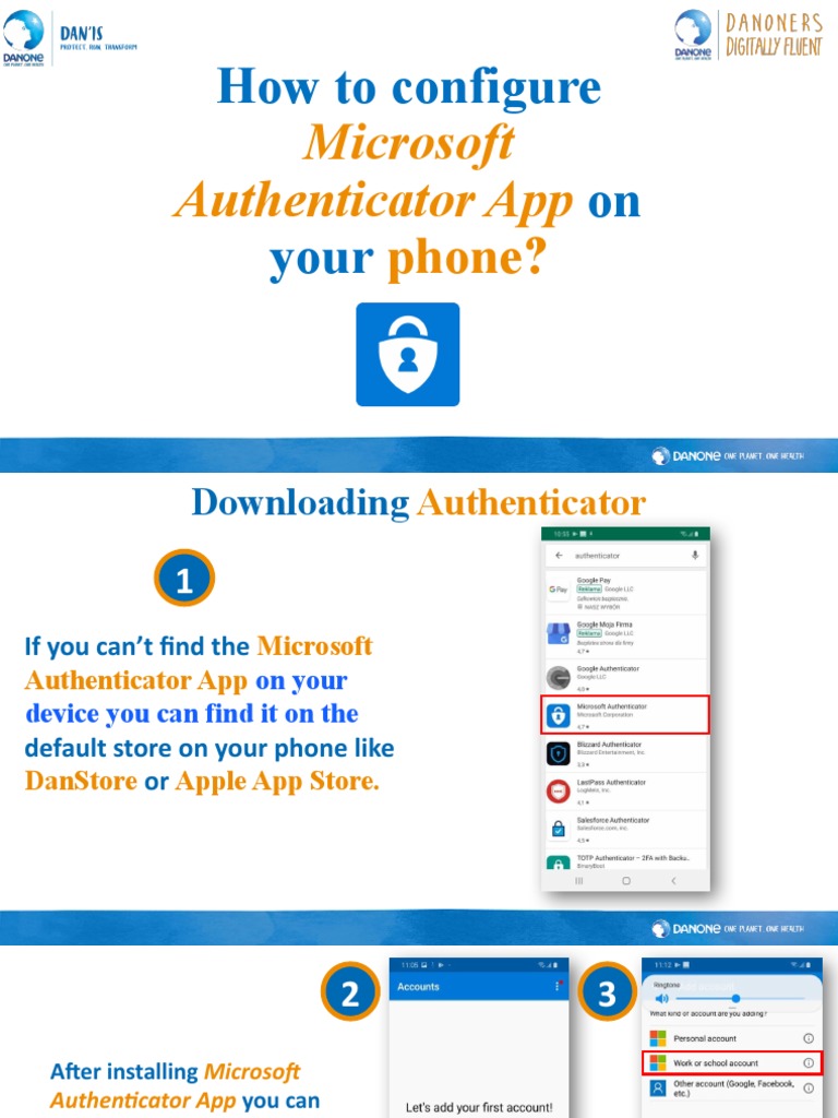 Authenticator App Confirguration Manual | PDF