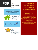 Sample Research Filipino | PDF