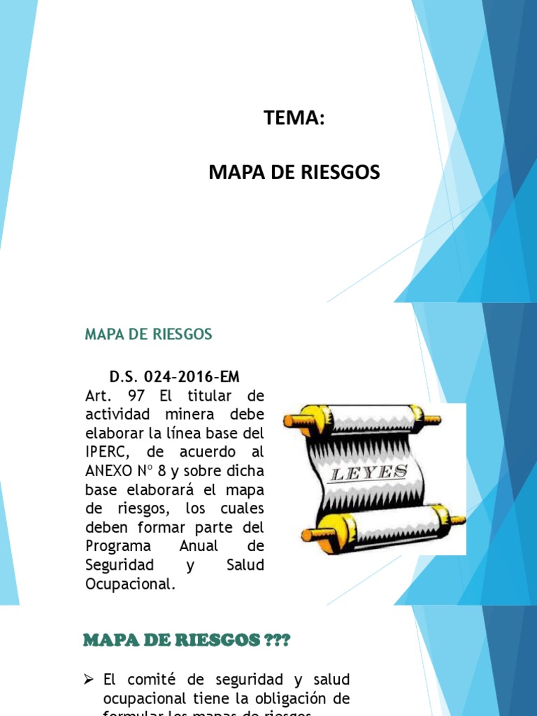 Mapa de Riesgos | PDF | Mapa | Seguridad y salud ocupacional
