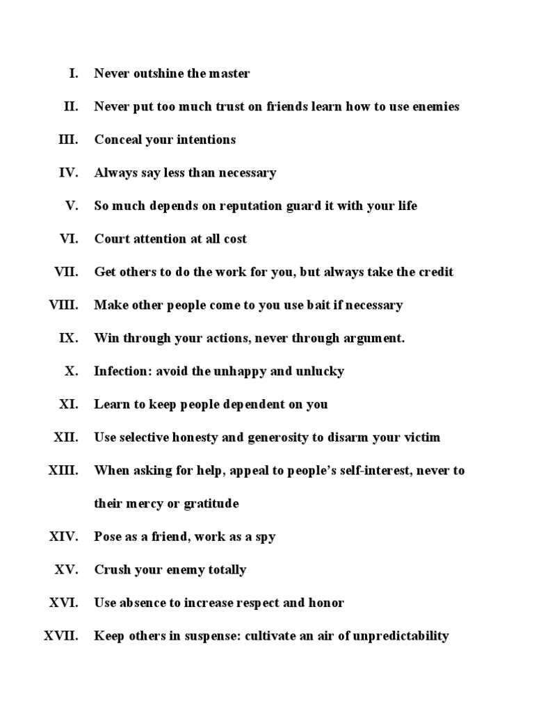 Never Outshine The Master | PDF