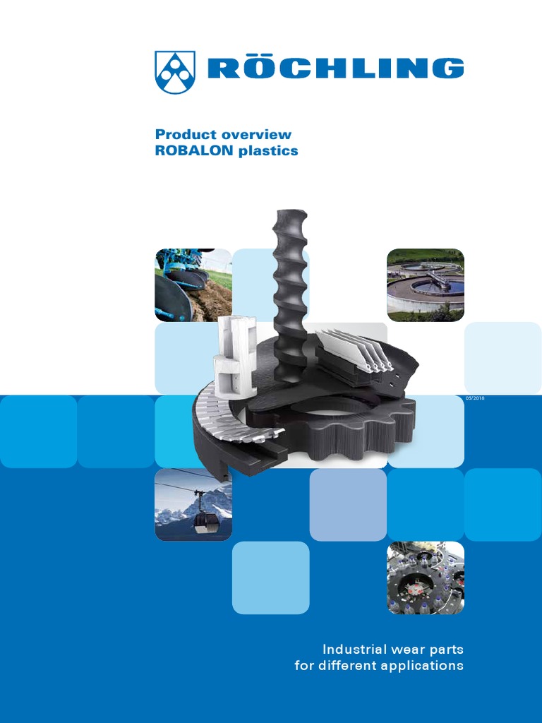 Product Overview ROBALON Plastics: Industrial Wear Parts For Different ...