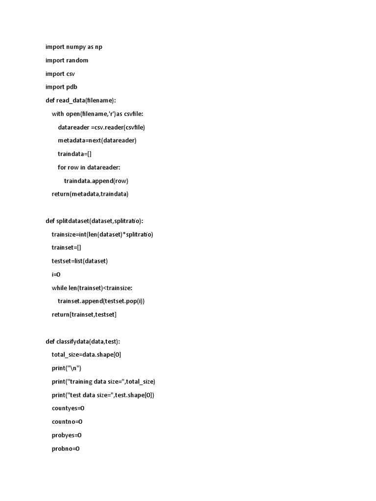 Import Numpy As NP | PDF | Information Technology | Information Science