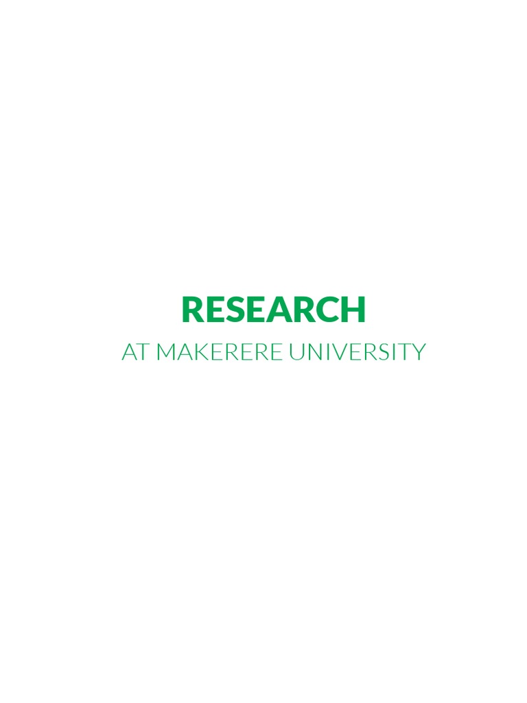 Mak Research Report 2018 | PDF | Master Of Arts | Science