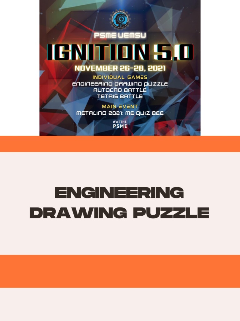 Engineering Drawing Puzzle Problems With Answer | PDF