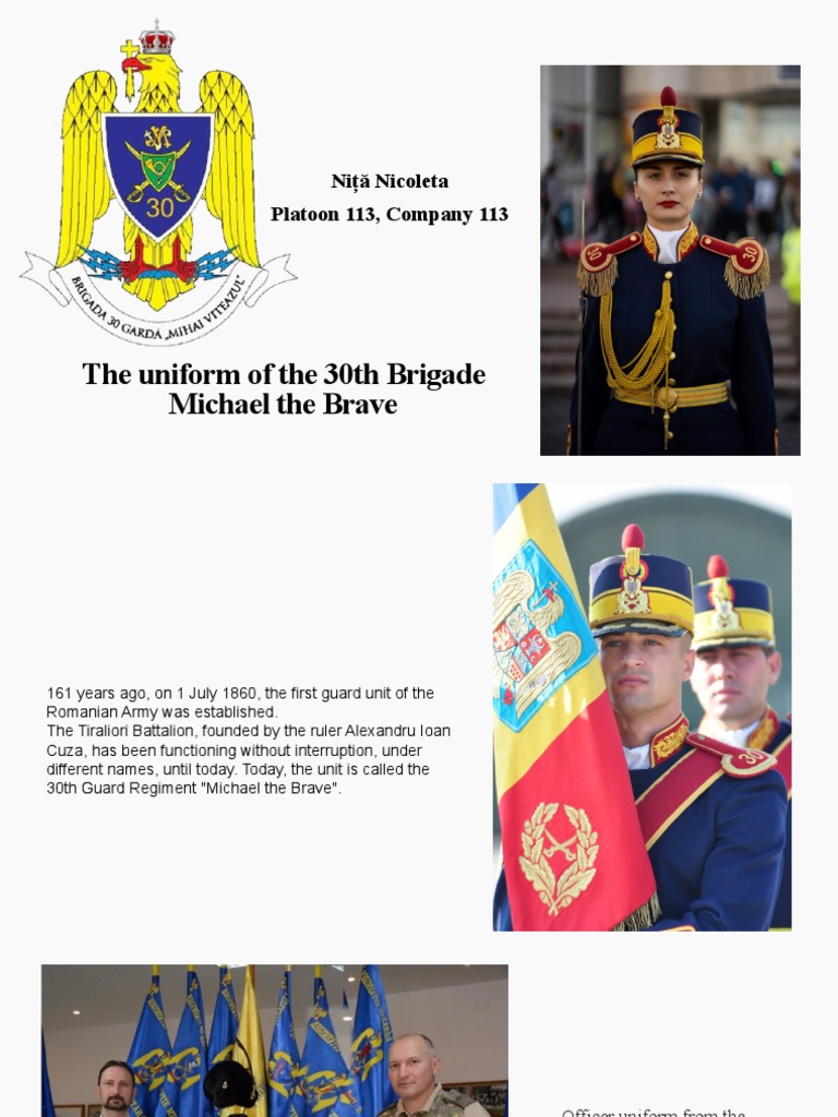 The Uniform of The 30th Brigade Michael The | PDF