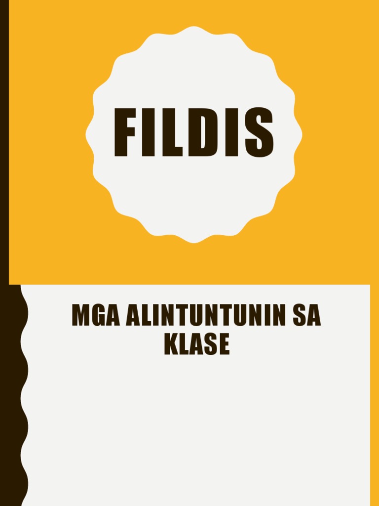 ARALIN 1.A Fildis | PDF