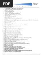 Resumo - Escala Bdefs | PDF