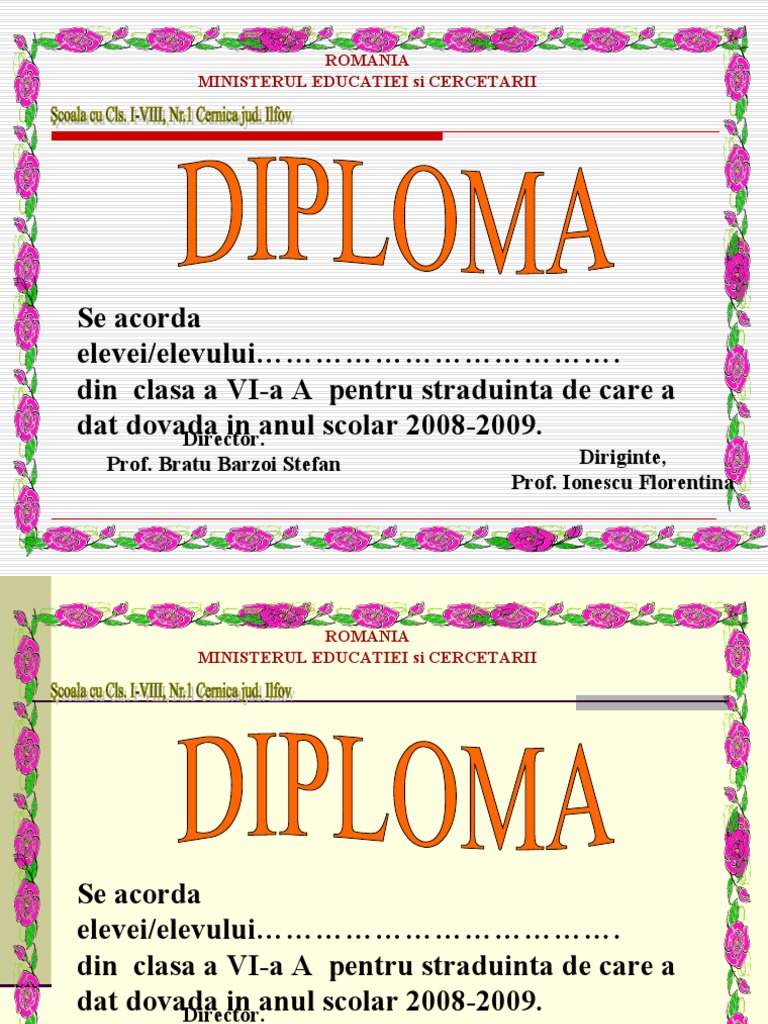 4 Diplome | PDF