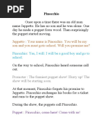 The Adventures of Pinocchio in English | PDF | Pinocchio