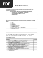 Training and Development Audit Questionnaire | PDF | Audit | Business