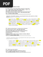 Vienaruses Sakinio Dalys | PDF