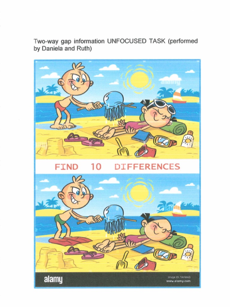 Unfocused Tasks Analized in Class | PDF