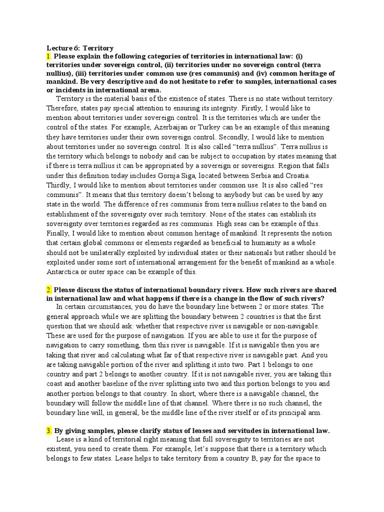 PIL - Final Exam | PDF | International Criminal Court | Jurisdiction