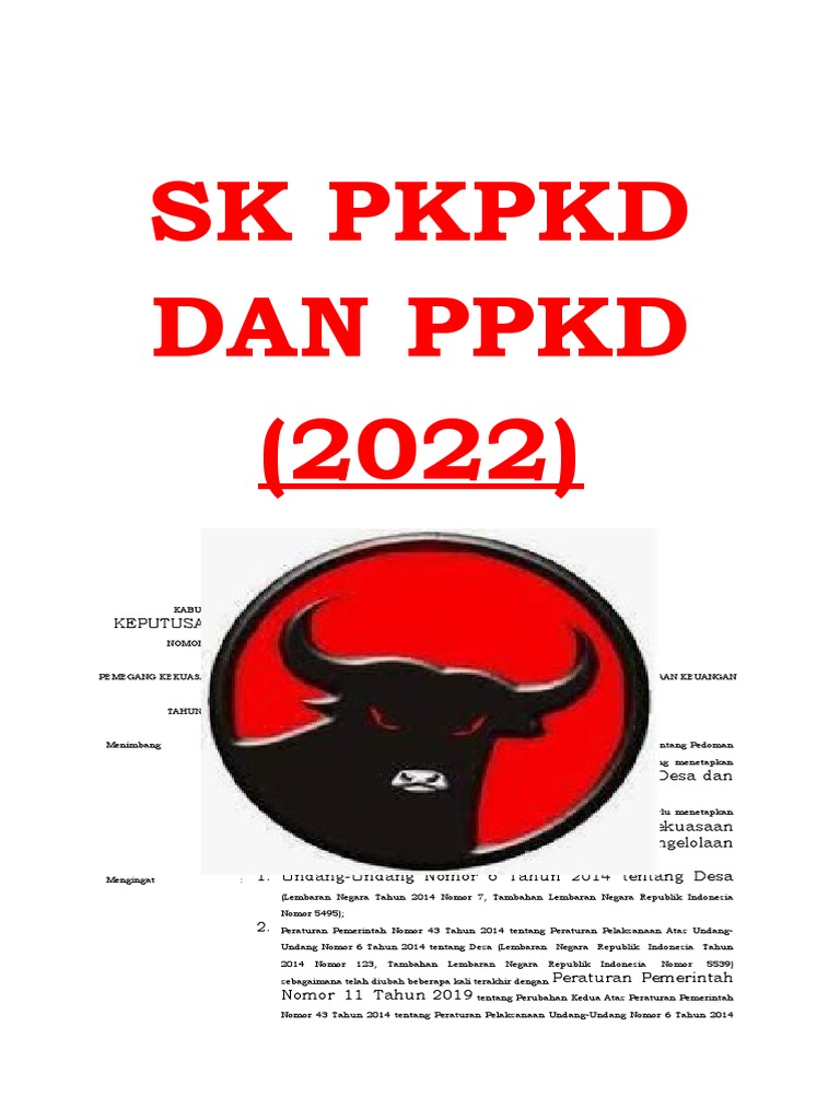 SK PPKD 2022 | PDF