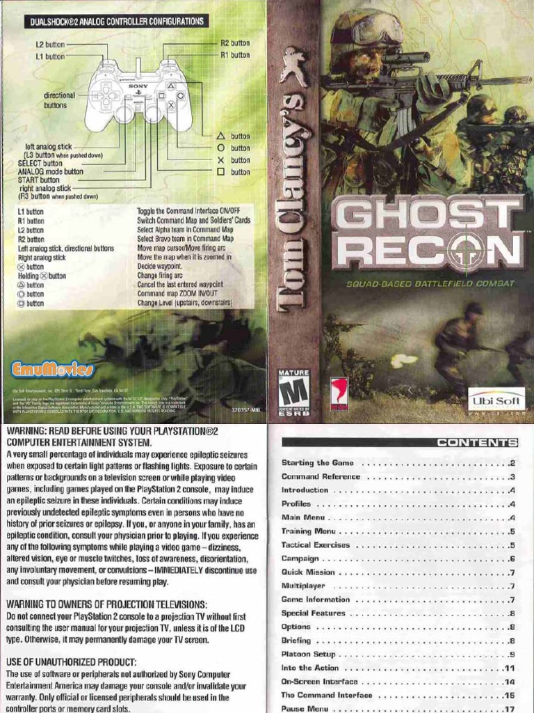 Tom Clancy's Ghost Recon (USA) - (Wor) | PDF