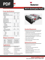 Colt Pielstick PA6B Data Sheet | PDF | Cylinder (Engine) | Diesel Engine