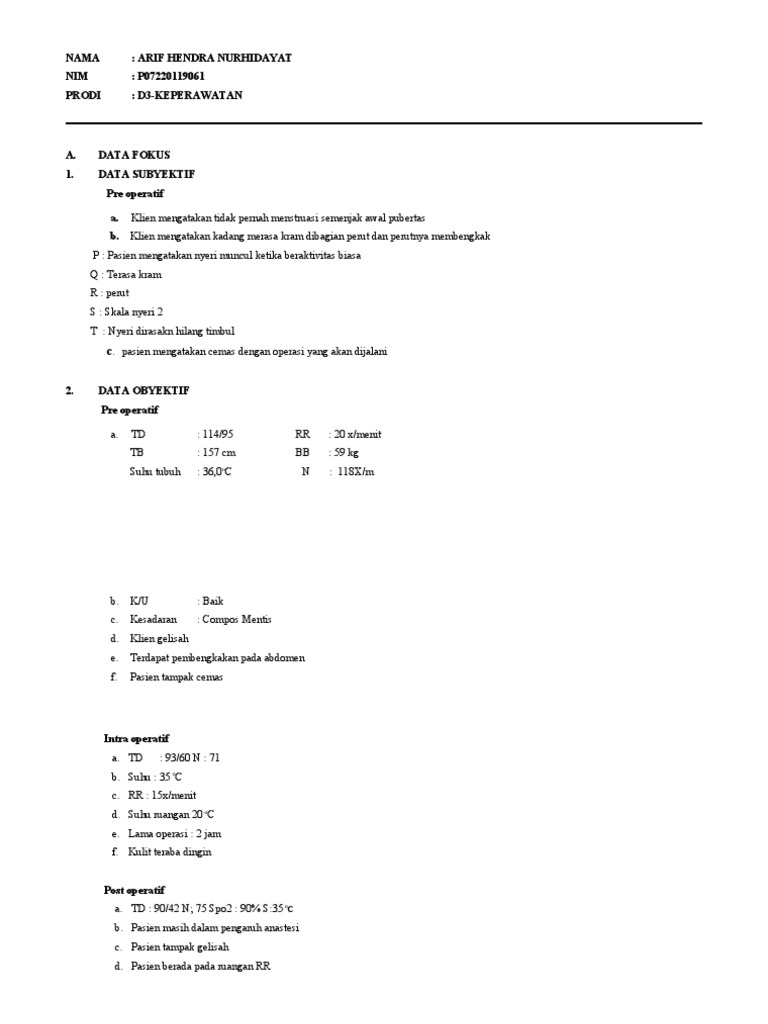 Askep Ibs Arif | PDF