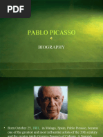 Pablo Picasso: Life and Key Works | PDF