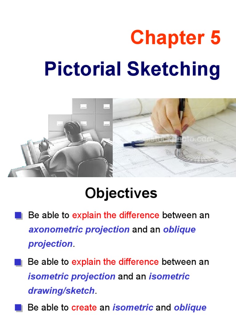 Chapter 05 Pictorial Sketching | PDF | Classical Geometry ...