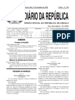 Hierarquia das Leis em Angola | PDF | Constituição | Decreto