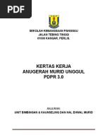 Format Kertas Kerja Program Pendidikan | PDF