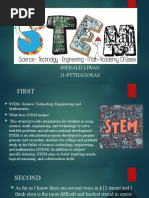 Grade 12 Stem Subjects | PDF | Science, Technology, Engineering, And ...