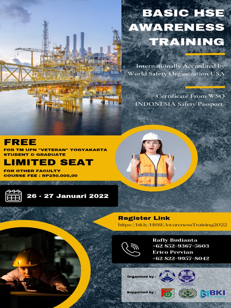 Basic Hse Awareness Training 2022 | PDF