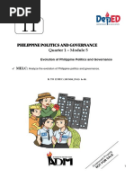 PPG - Module 1 - 2ND Sem - Grade 11 - Humss Bonifacioagoncillo - Mrs ...